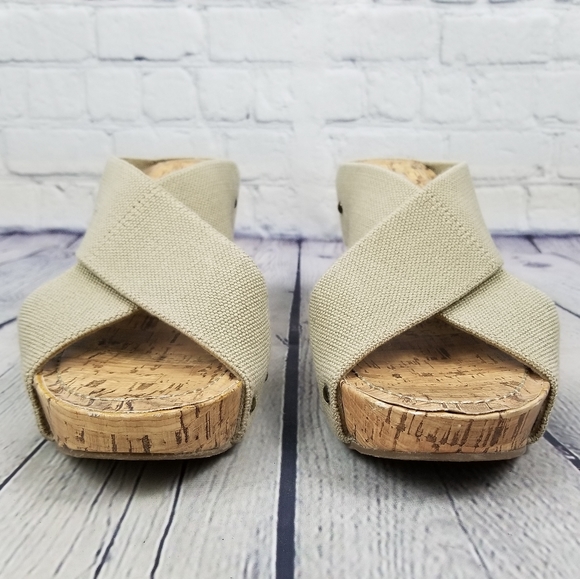 Esprit | Shoes | Esprit Oceane Slipon Platform Wedge Sandals | Poshmark